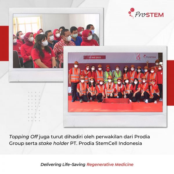 Topping Off Ceremony Gedung Advanced Cell Therapy-Production Laboratory ...